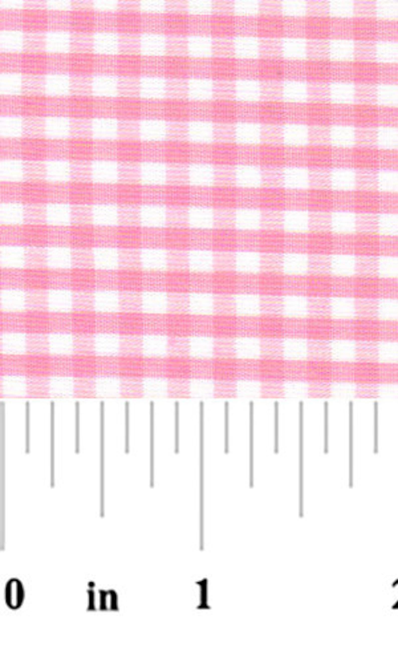 Pink Gingham Fabric 1/8 Inch Gingham Fabric Finders Check 8th Inch Pink ...