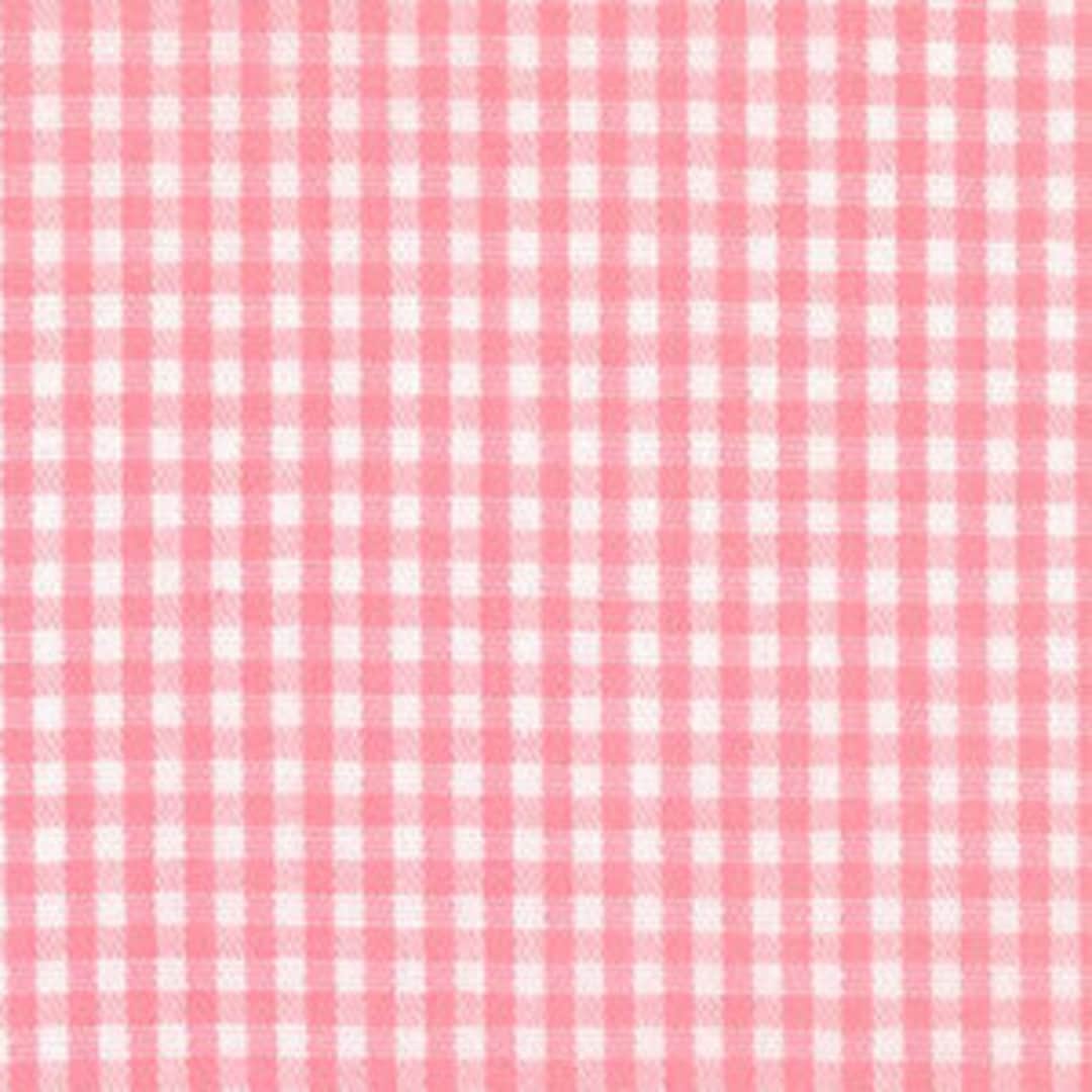 Pink Gingham Fabric 1/16 Inch Gingham Fabric Finders Check 16th Inch ...