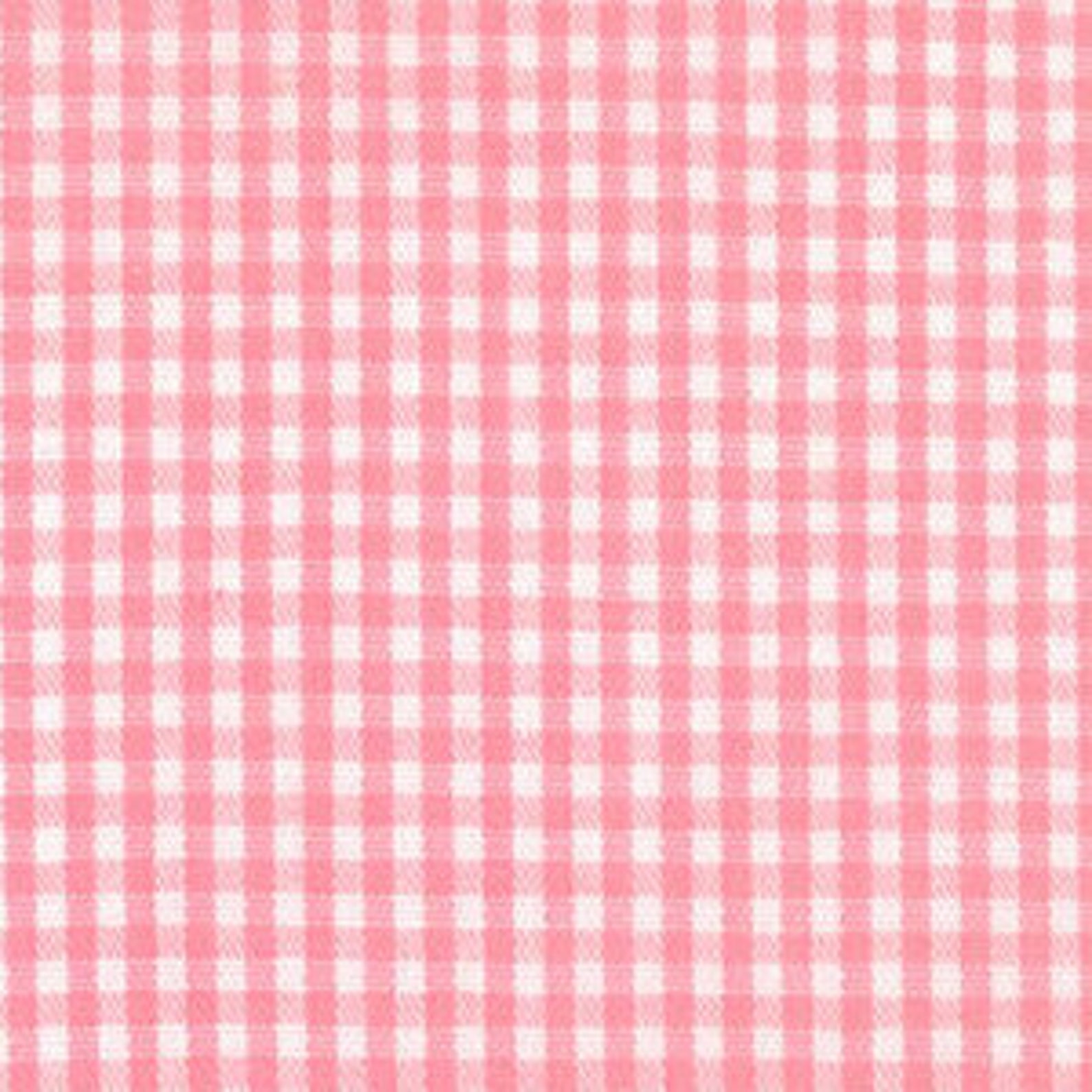 Pink Gingham Fabric 1/16 Inch Gingham Fabric Finders Check - Etsy