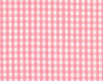 Pink Gingham Fabric 1/2 Inch Gingham Fabric Finders Check Half Inch ...