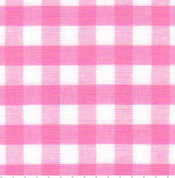 Hot Pink Gingham Fabric 1/4 Inch Fabric Finders Check Quarter | Etsy
