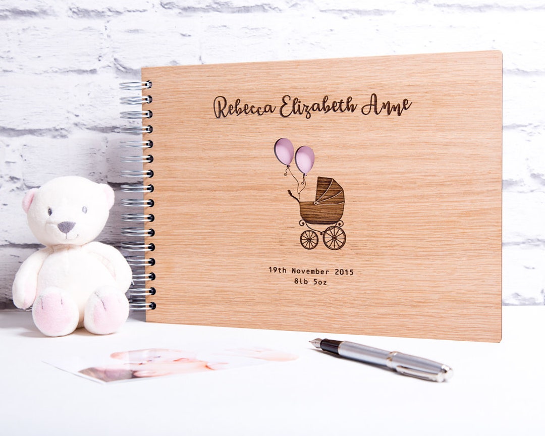 Personalised Baby Book, Baby Book, Baby Gift, Christening Gift, Baby ...