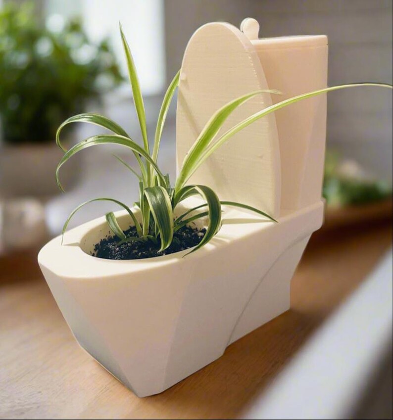 The Flush & Flourish Planter Pot - Etsy