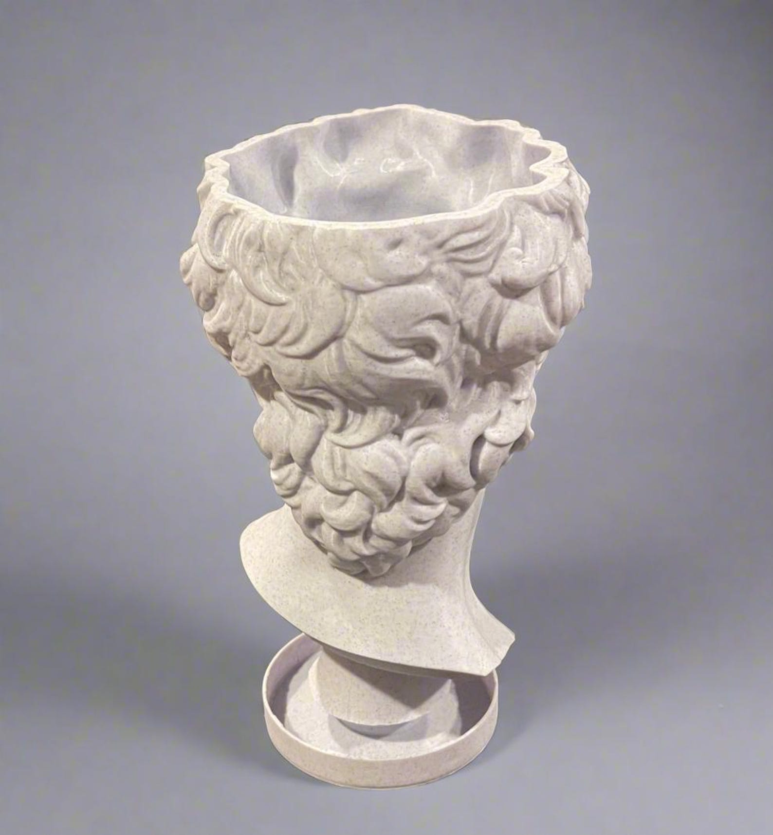 David Bust Planter With Drip Tray - Etsy