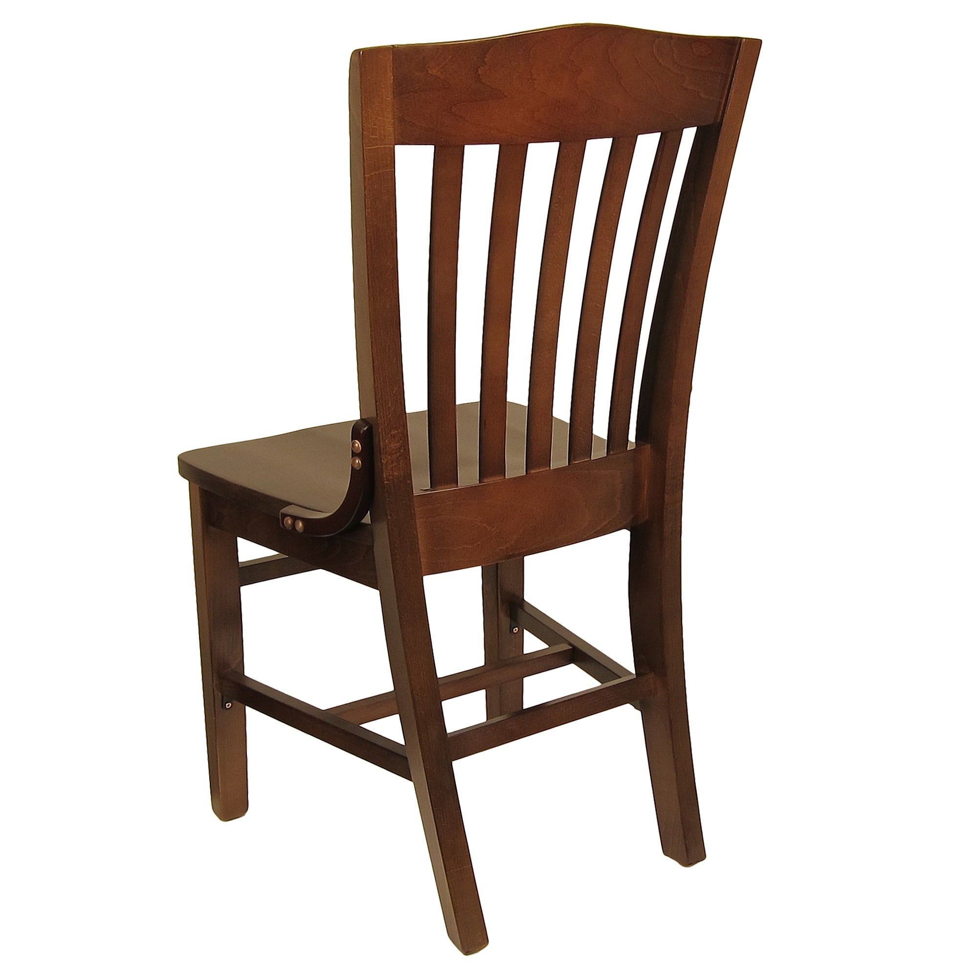 Schoolhouse Style Solid Wood Dining Chair - Etsy