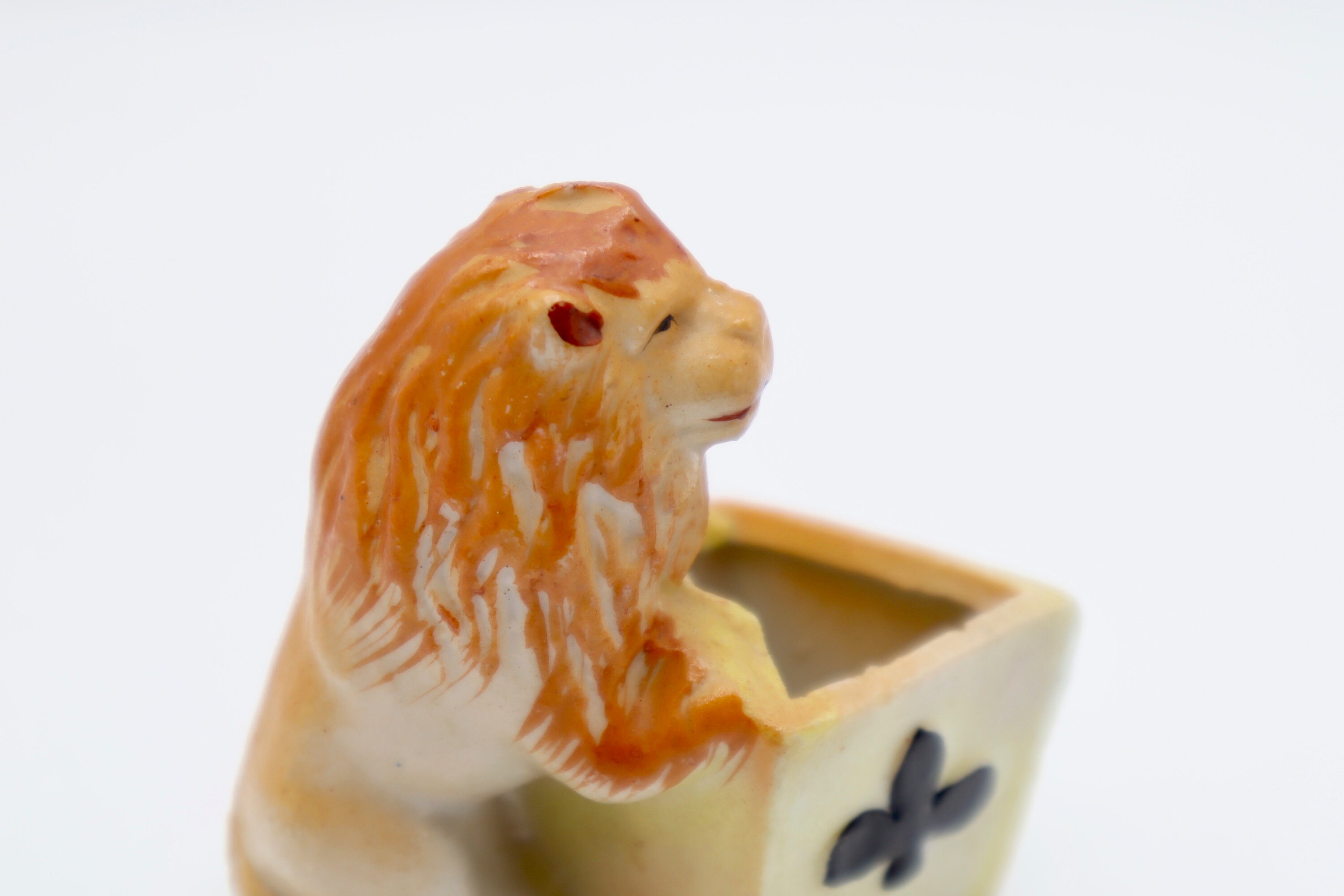 Vintage Lion Toothpick or Matchstick Holder Made in Japan - Etsy UK
