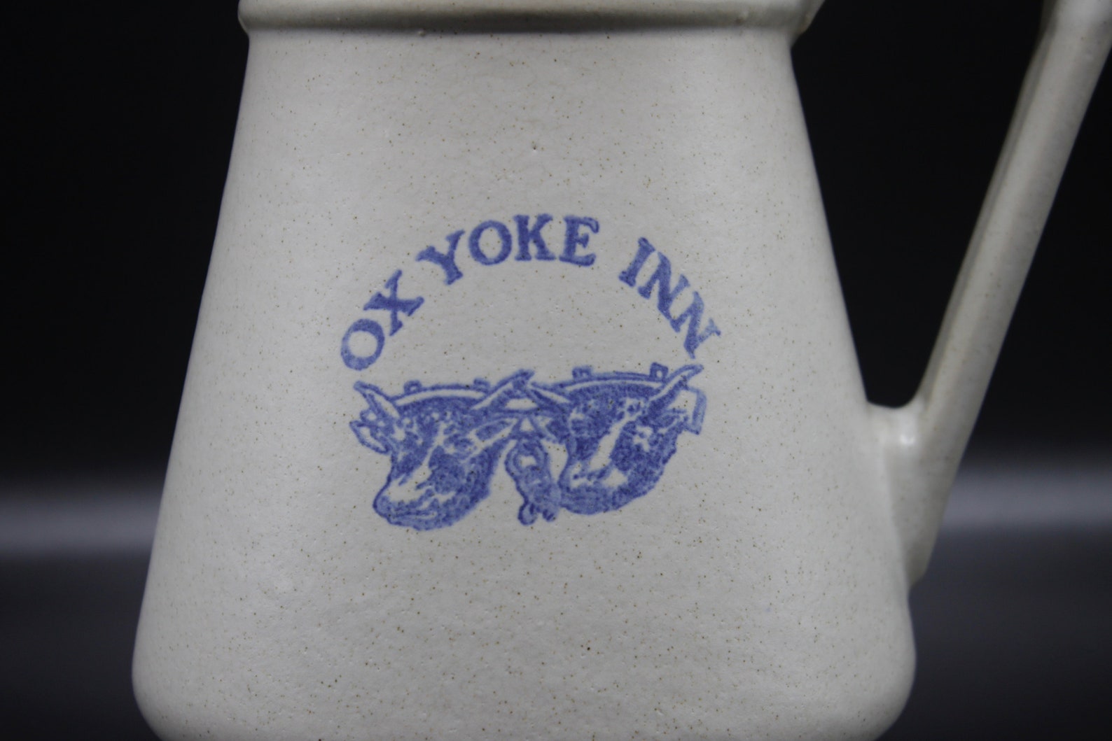 Ox Yoke Inn Stoneware Pitcher Vintage Restaurant China | Etsy