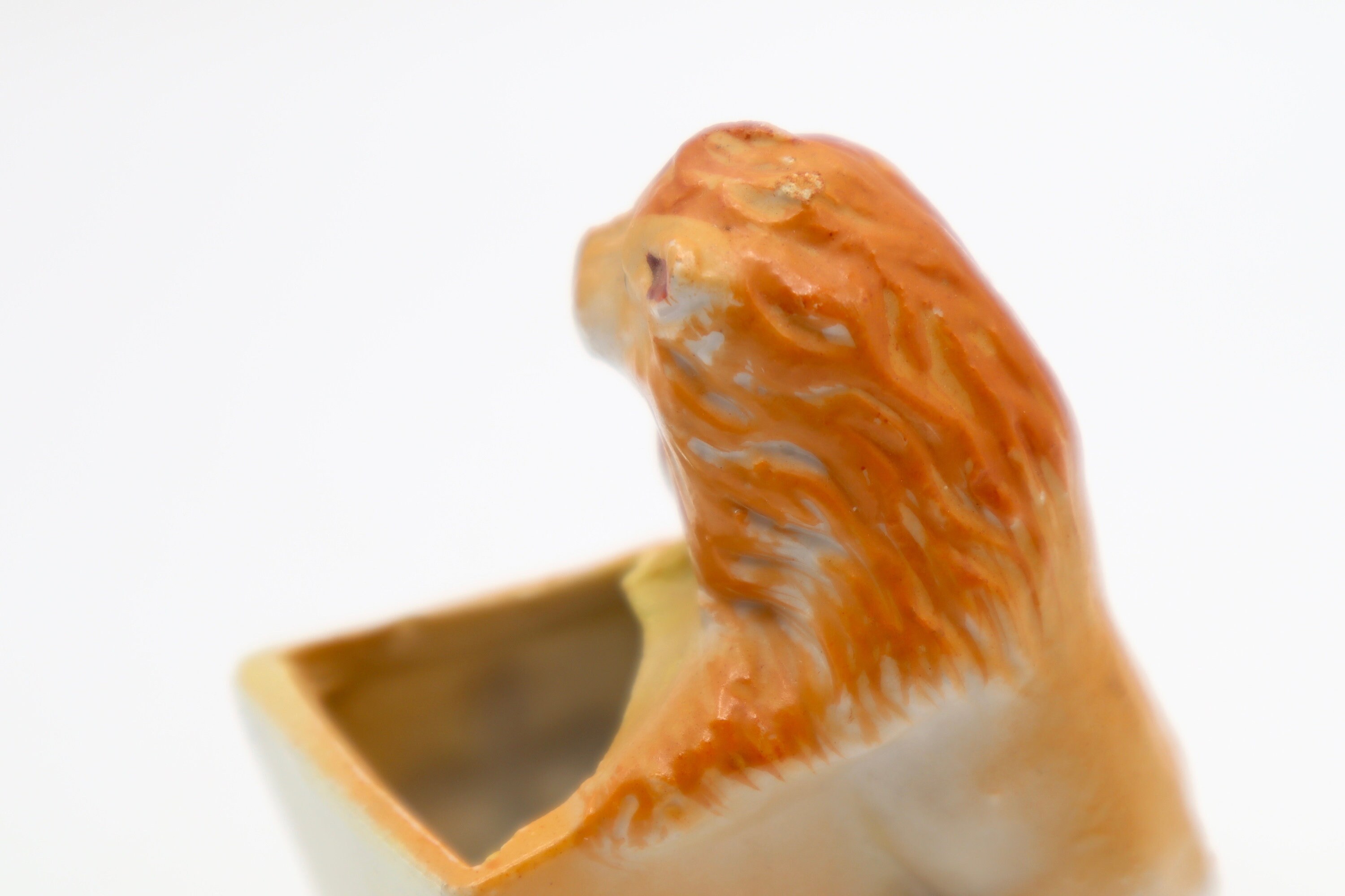 Vintage Lion Toothpick or Matchstick Holder Made in Japan | Etsy UK