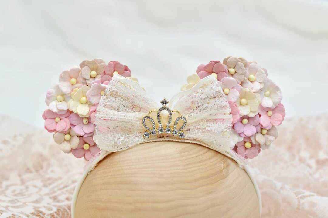 Newborn Minnie Mouse, Princess Crown, Mouse Headband, Mouse Ears, Tiara ...