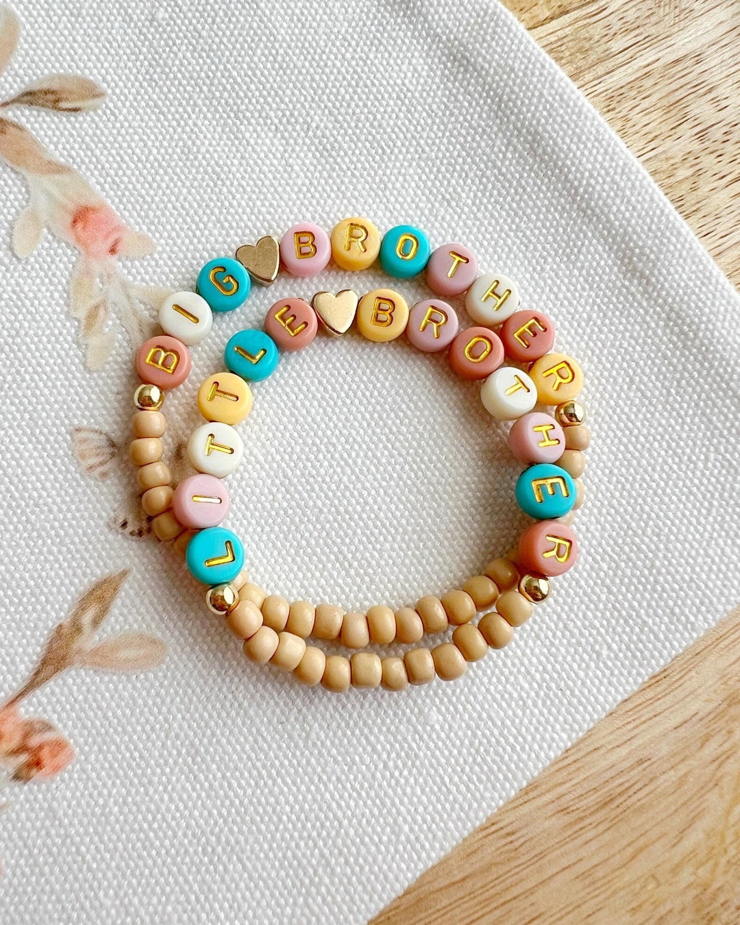 Big Brother Bracelet, Boy Name Bracelet, Baby Announcement, Big Bro ...