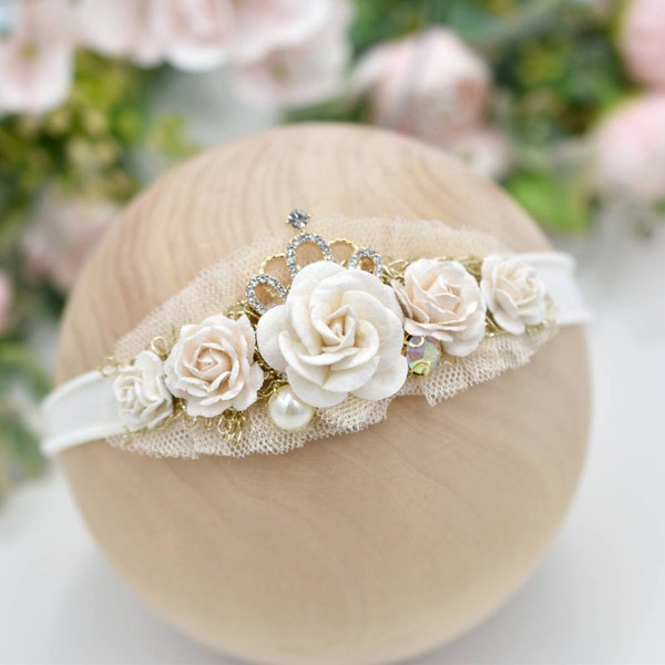 Baby Tiara Headband - Etsy