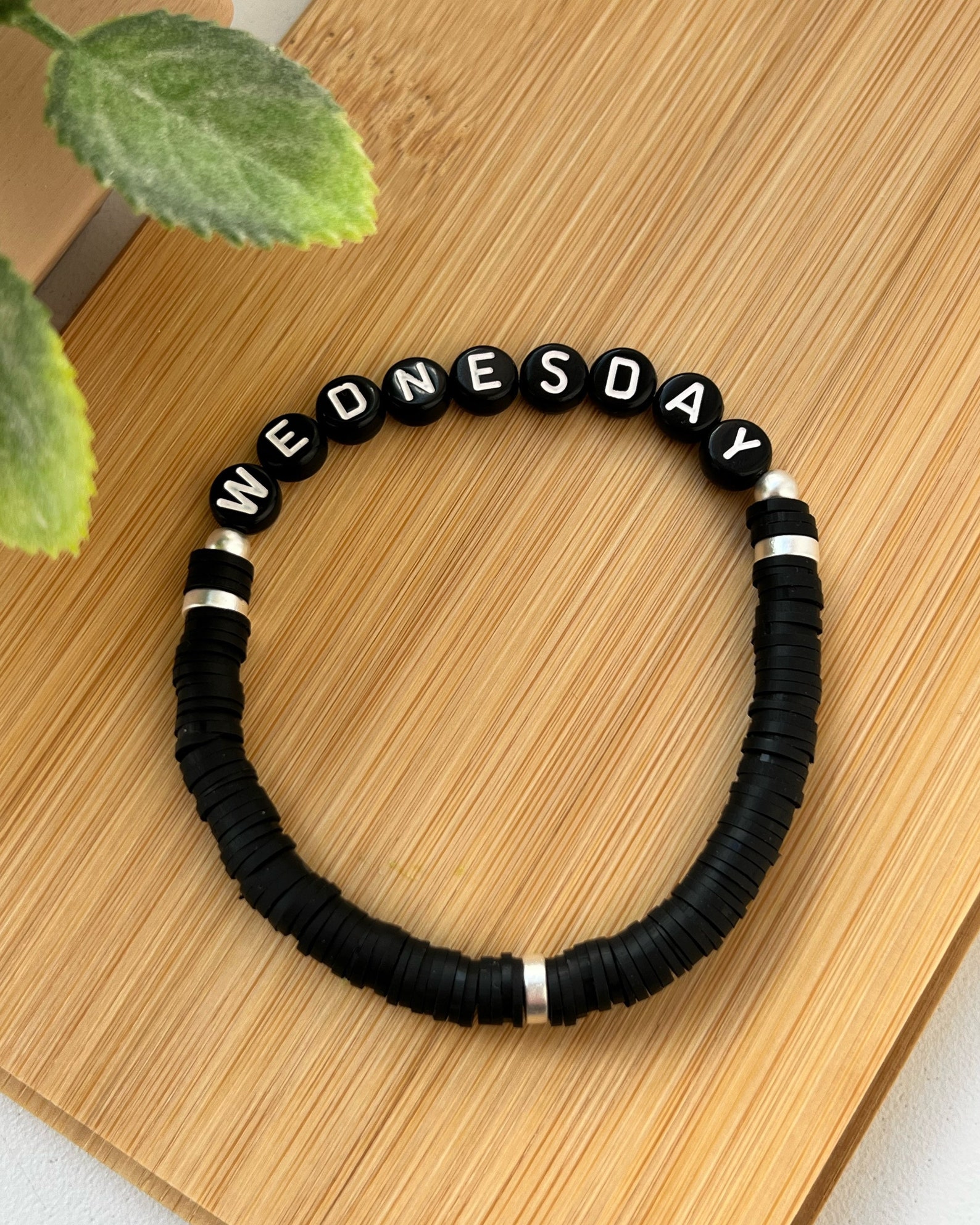 Wednesday Addams Bracelet Personalized Gift Adult Bracelet - Etsy