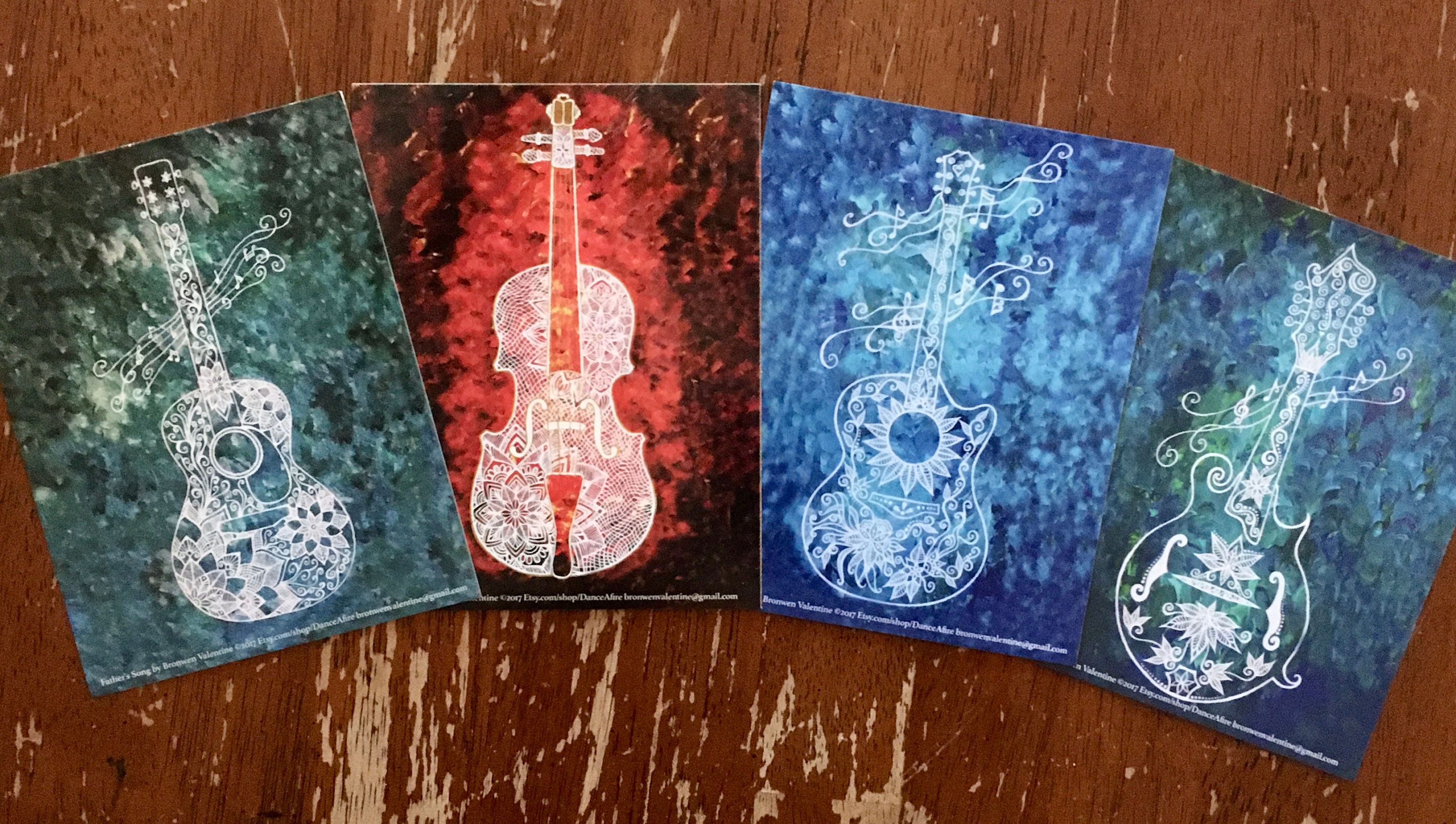 Tree of Life Blank Cards With Envelopes From the Original Painting ...