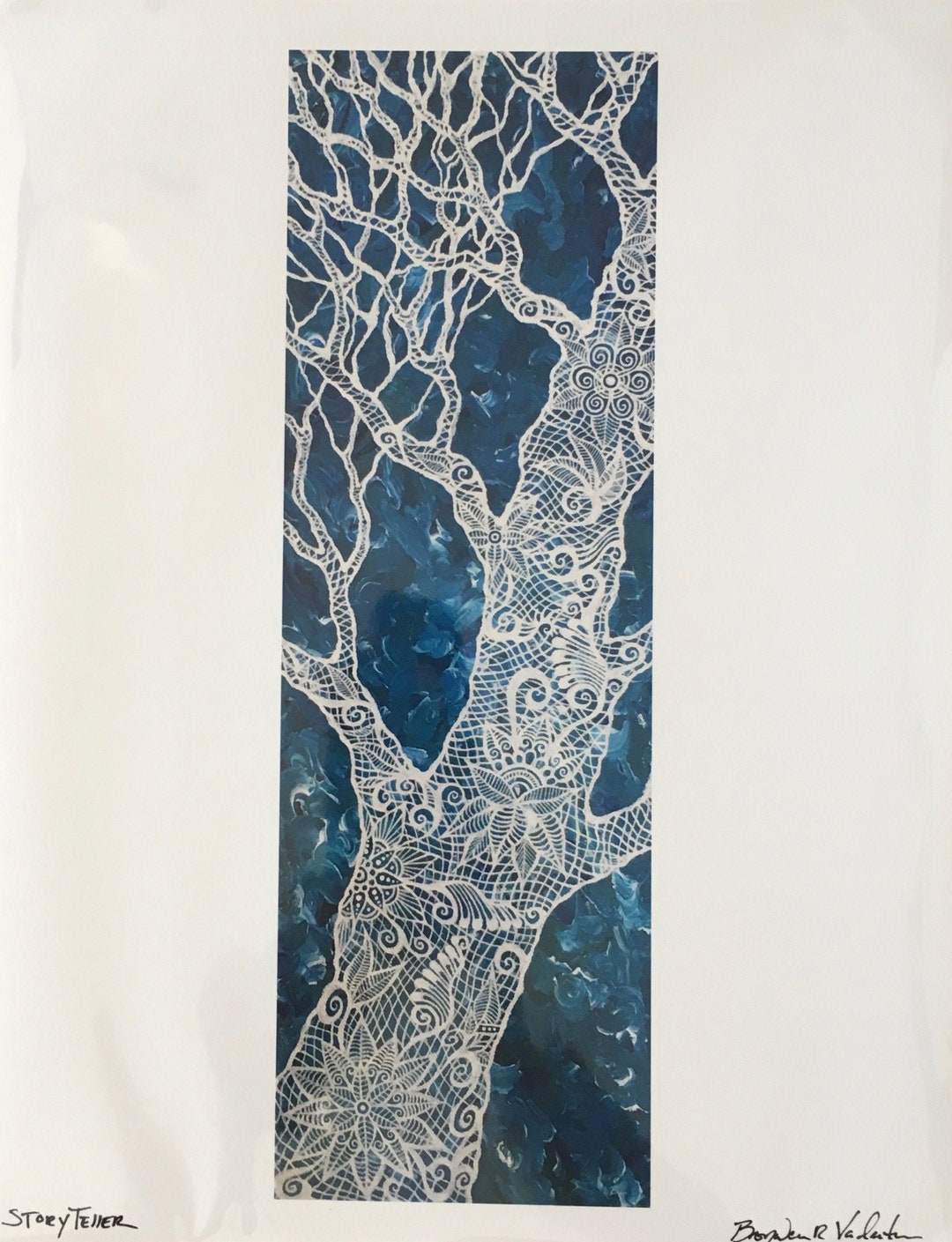Tree Spirit! Signed Print of the "storyteller" Painting by Bronwen ...