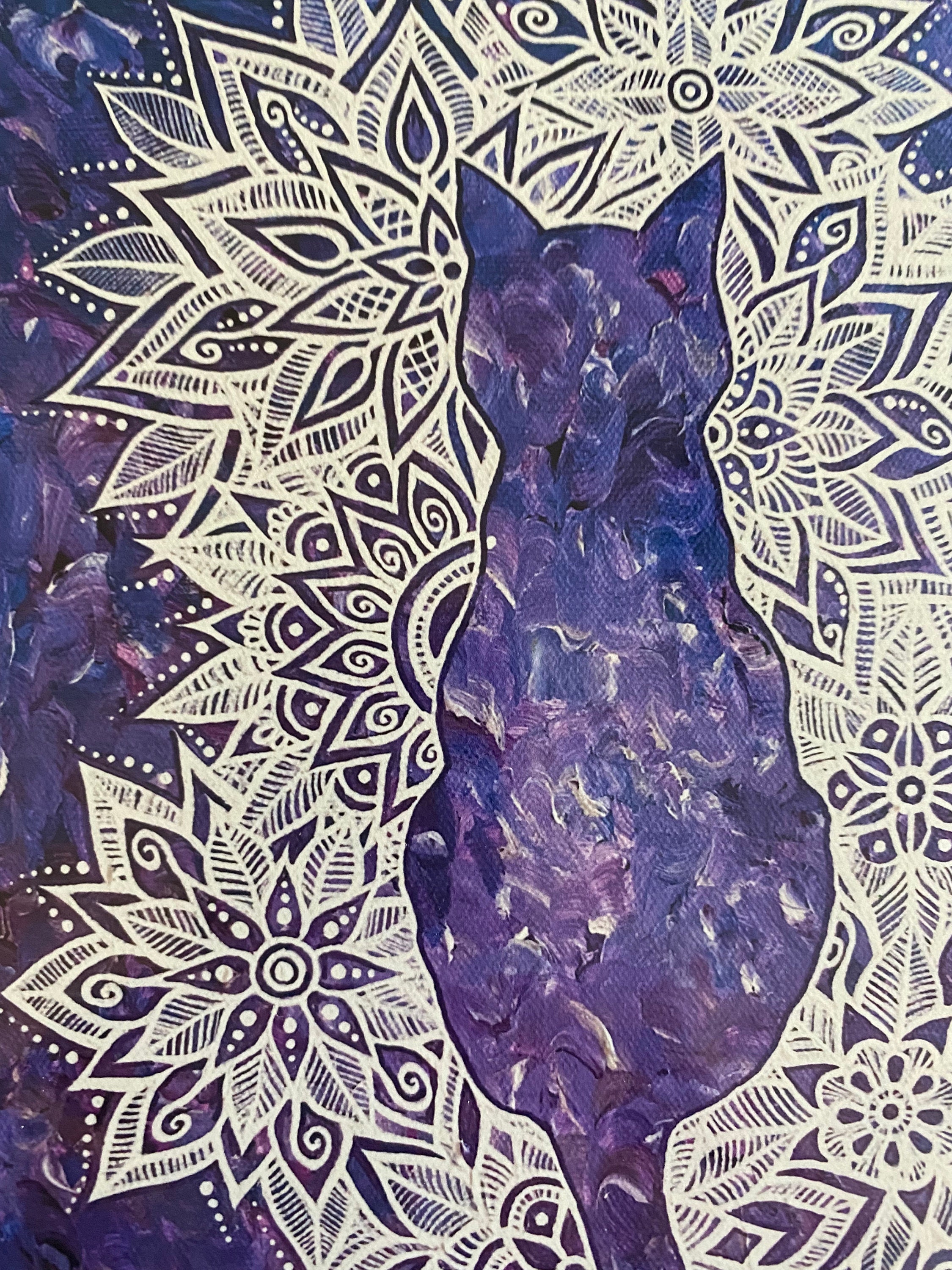 Animal Spirit Print of the cat Spirit - Etsy