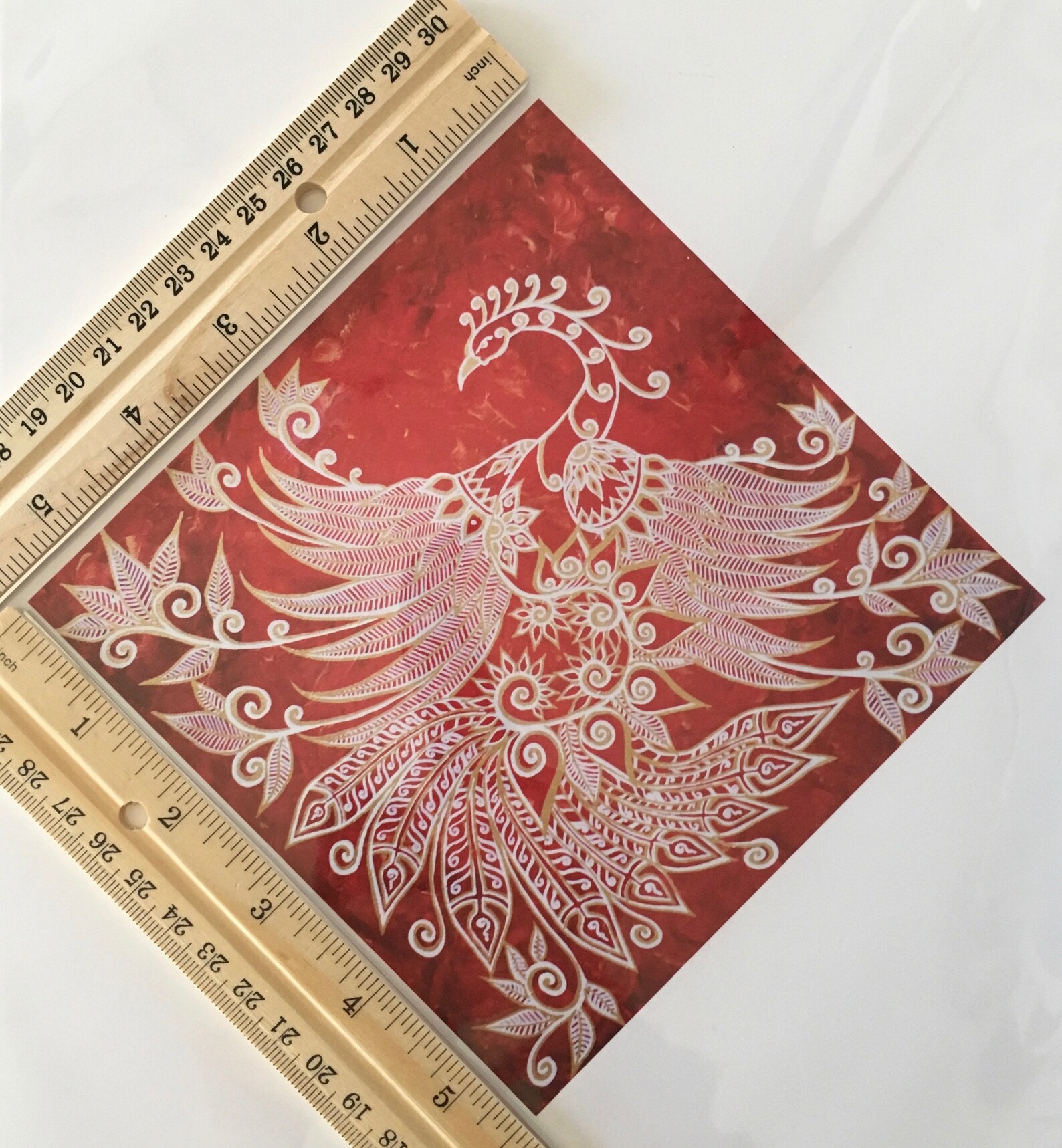 Signed Reproduction Print of the Phoenix Rising Painting by Bronwen ...