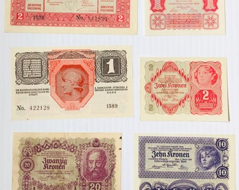Austrian Notes - Etsy