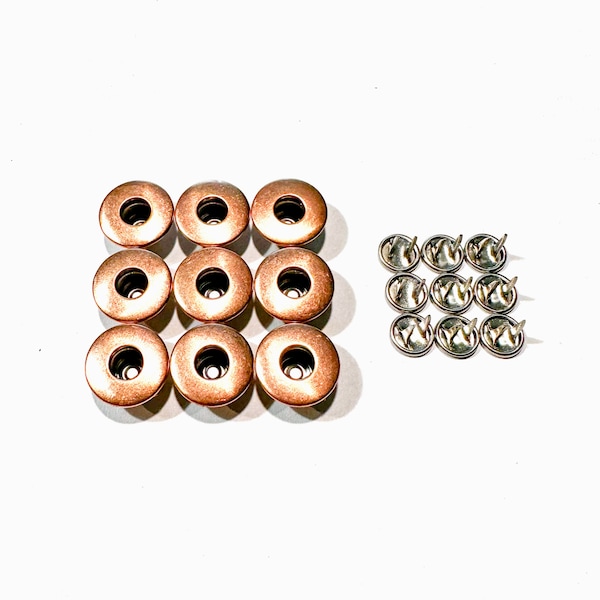 Copper Buttons - Etsy