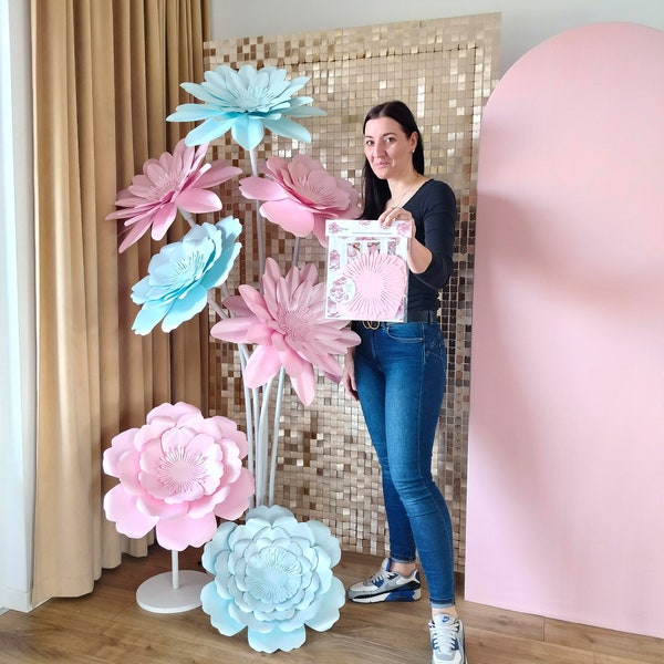 Pearl Paper Flowers - Etsy