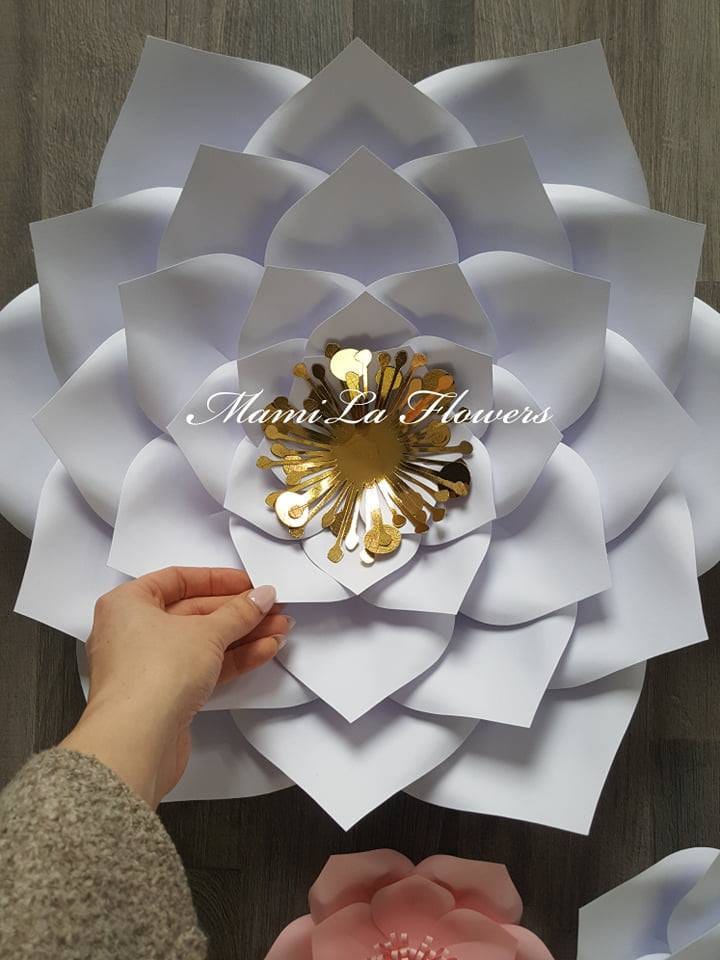 PDF Paper Flower Template 53 Printable Template. Paper Flower - Etsy