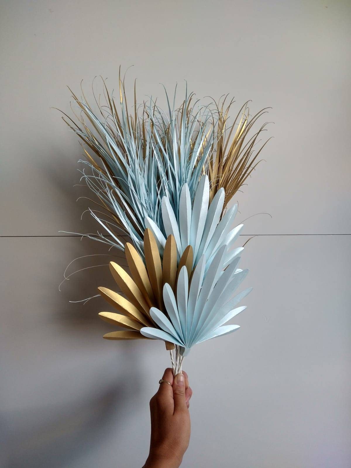 2 SVG Pampas Grass Template & SVG Tropical Leave Template Boho - Etsy India