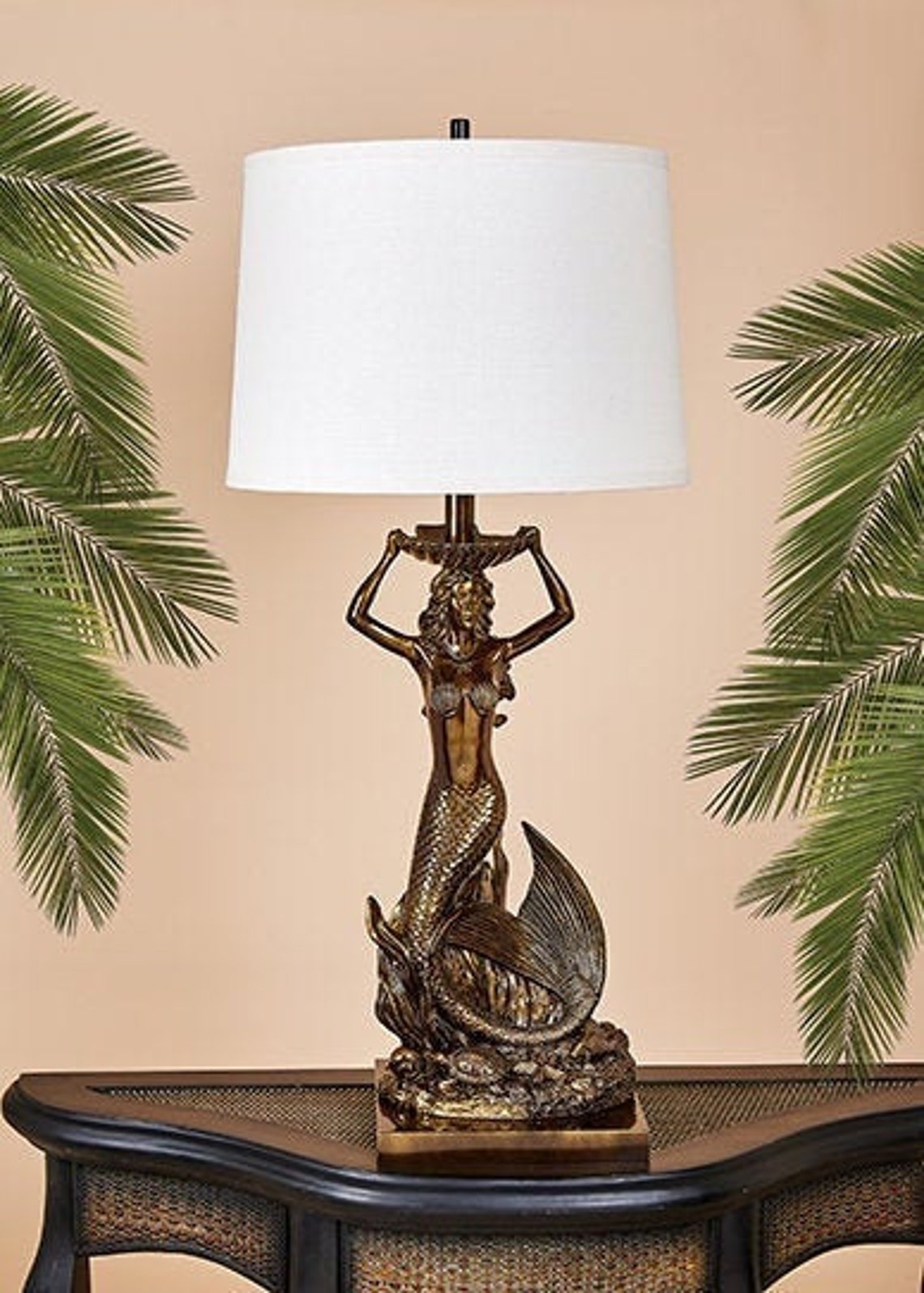 Mermaid Table Lamp | Etsy