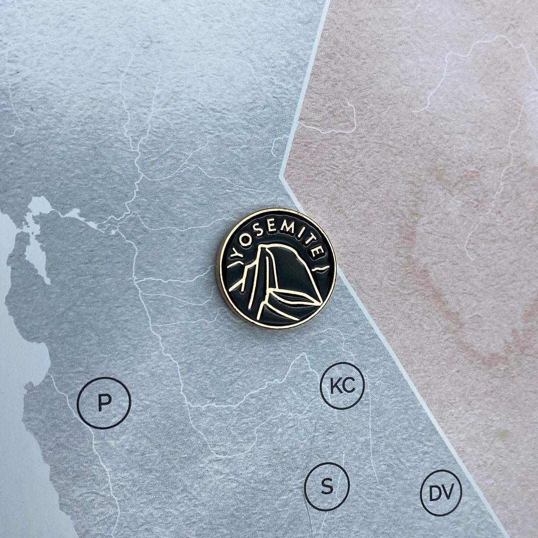 Yosemite NP Enamel Magnet- Collectible Token for the National Park ...