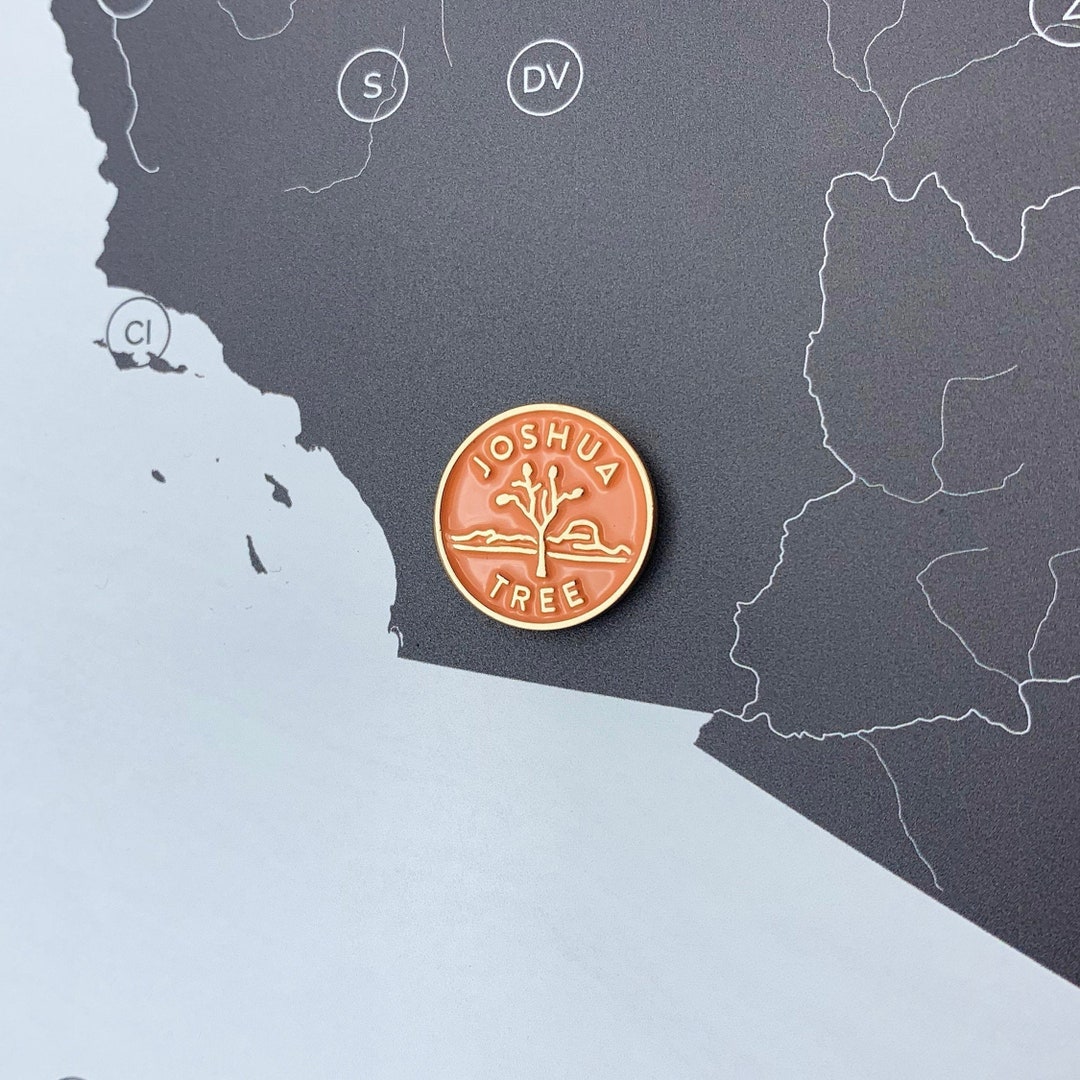 Joshua Tree NP Enamel Magnet- Collectible Token for the National Park ...