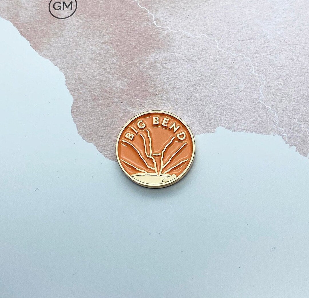 Big Bend NP Enamel Magnet- Collectible Token for the National Park ...