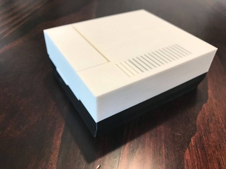 Raspberry Pi B /2b/3b Plastic NES Case -white/black- Perfect for ...
