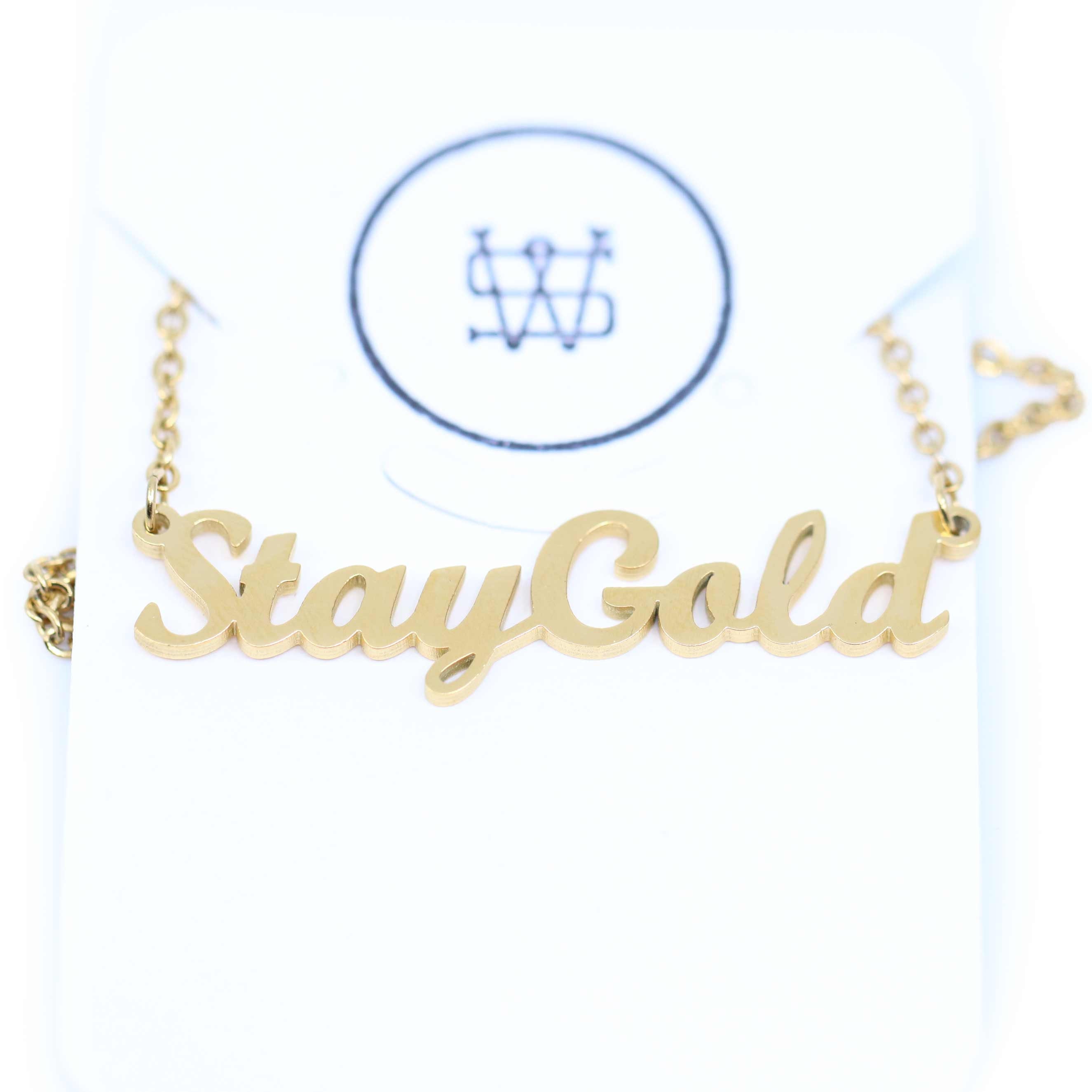 Stay Gold Layering Necklace - Etsy