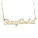 Stay Gold Layering Necklace - Etsy