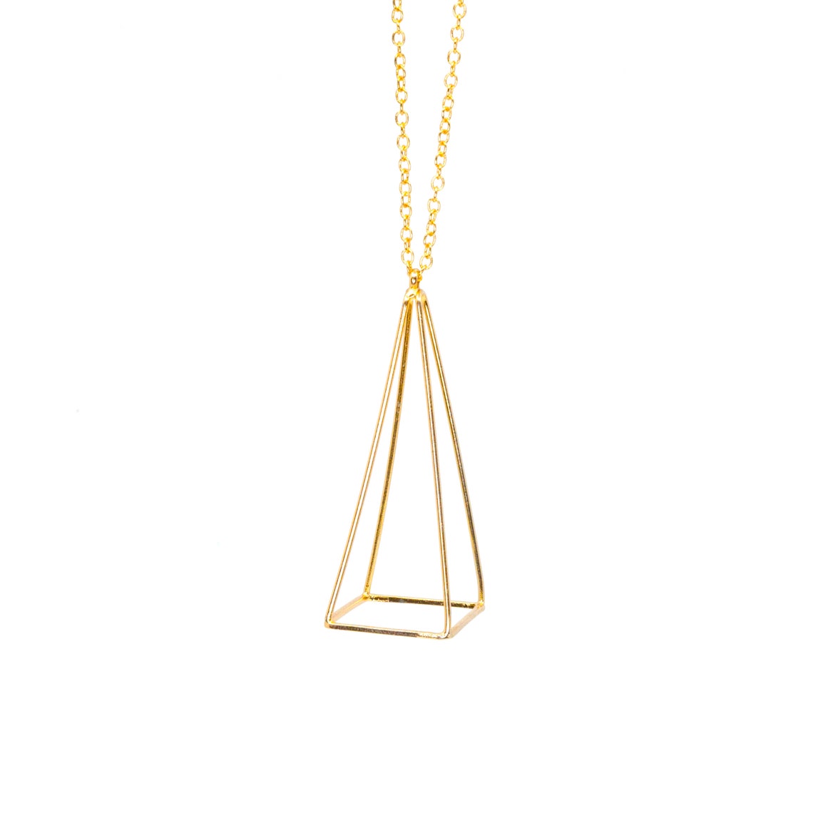 Pyramid Necklace - Etsy