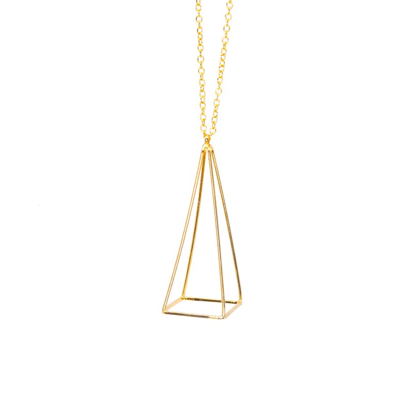 Pyramid Necklace - Etsy