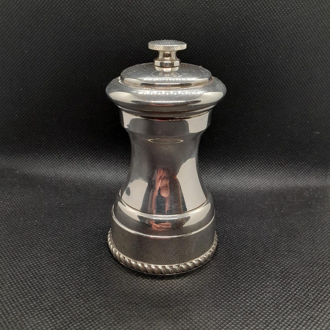 Vintage Sterling Silver Pepper Grinder, 1969 - Etsy