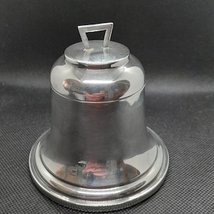 Antique Sterling Silver Bell Shaped Inkwell With Glass Pot - Etsy