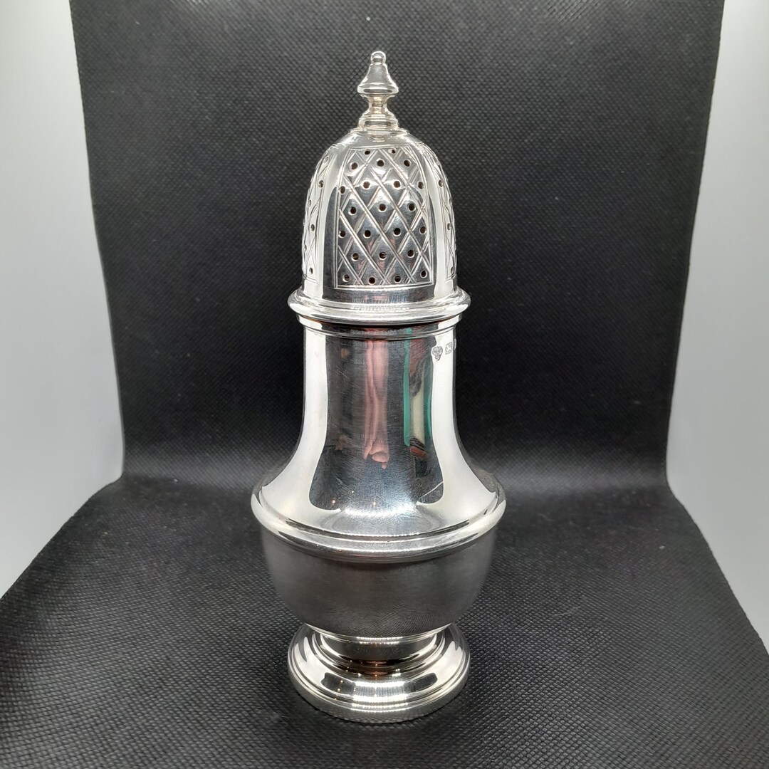 Vintage Sterling Silver Sugar Shaker Caster 1972 Etsy