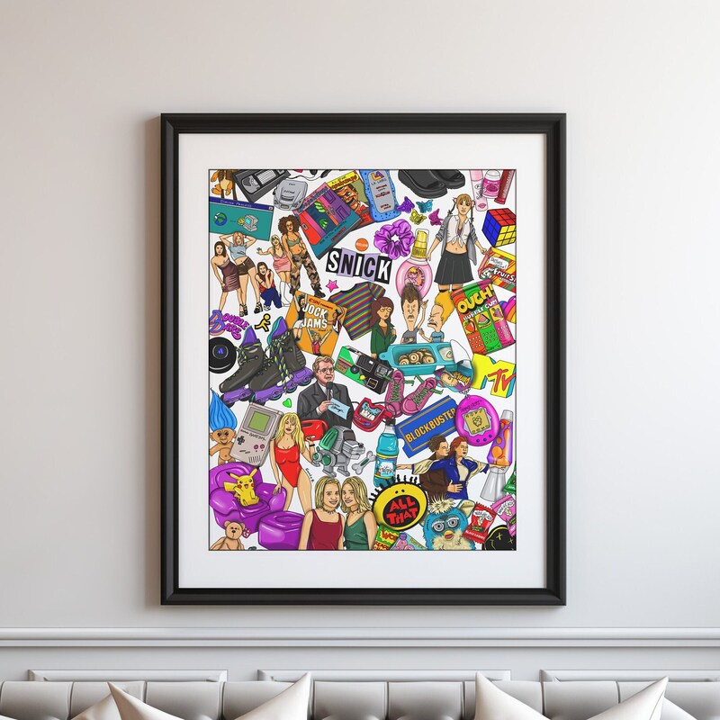 90s Wall Decor - Etsy