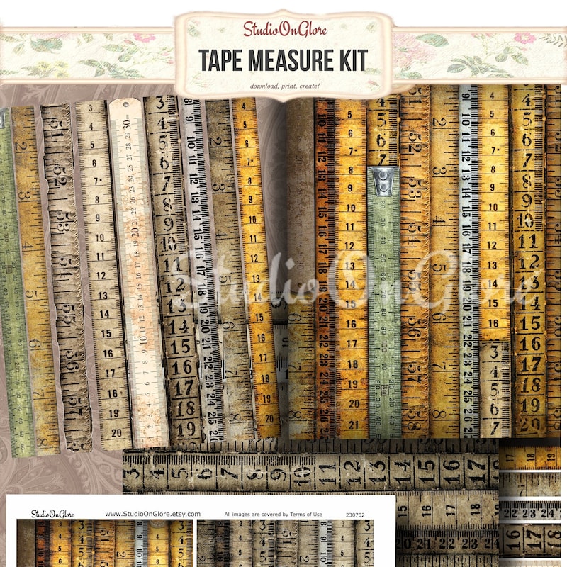 Printable Measuring Tape - Etsy