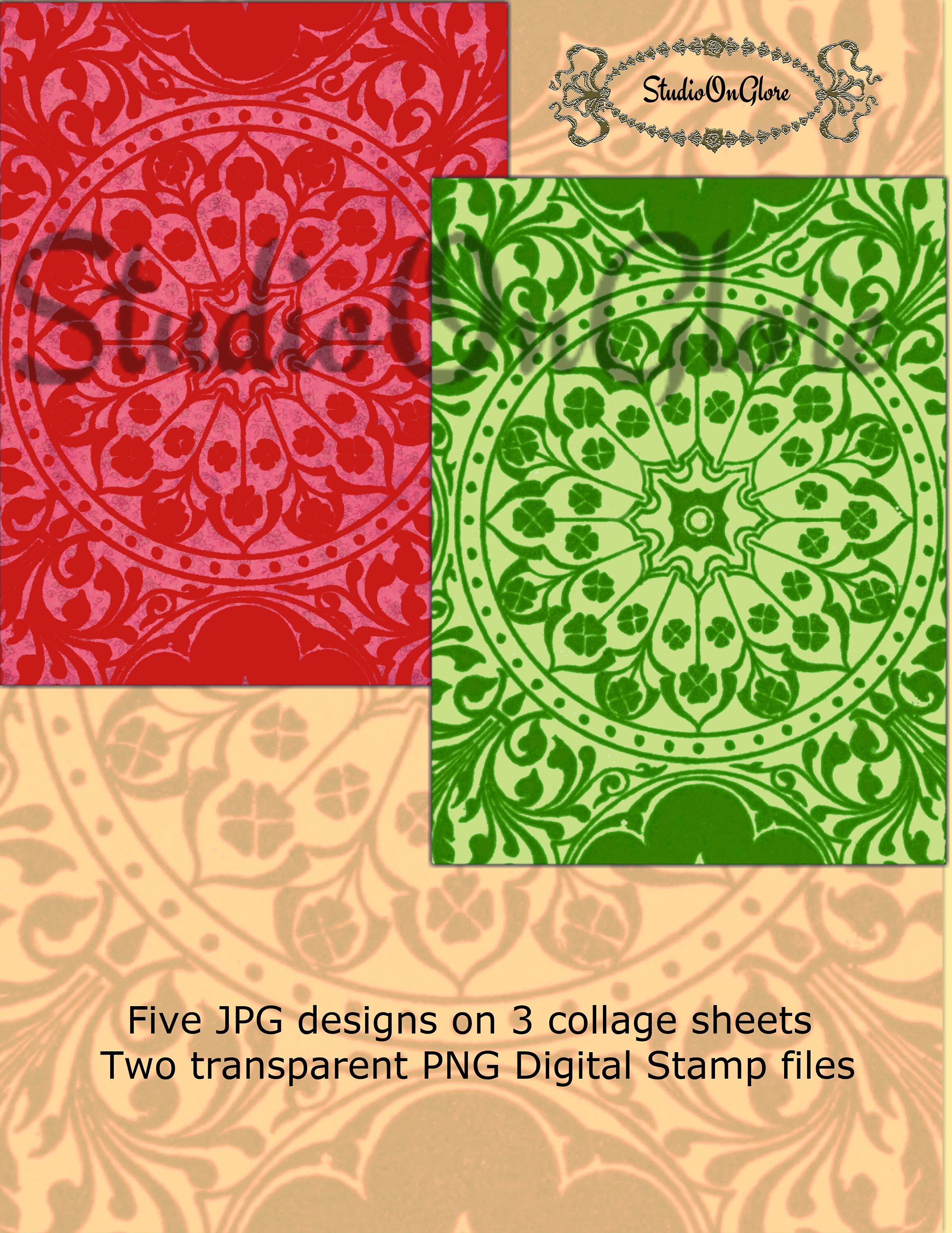 Christmas Paperpack Transparent Overlay 4.5x6 for | Etsy