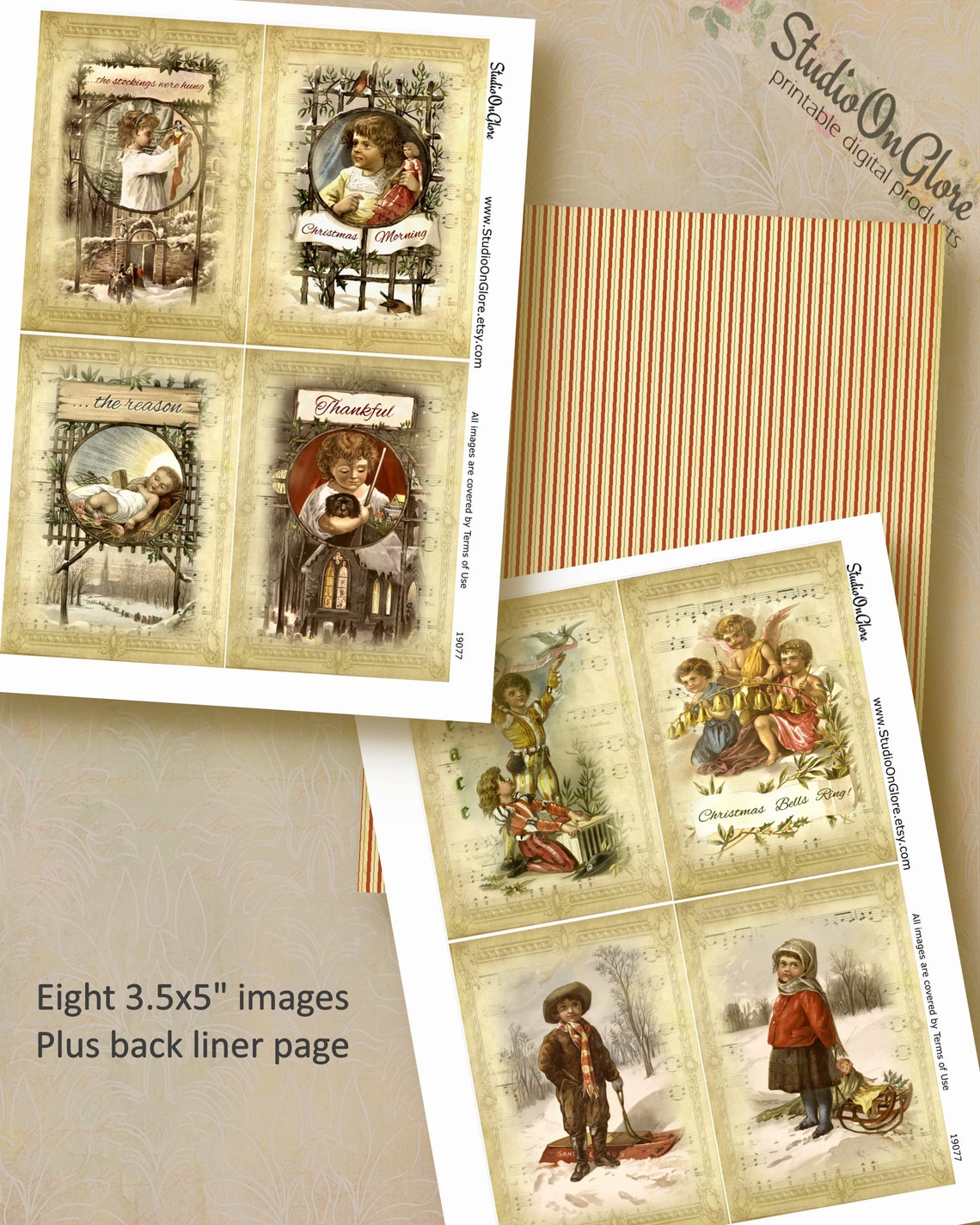 Victorian Children Classic Junk Journal Bundle. Five Vintage | Etsy