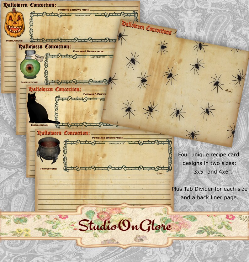 Halloween Classic Bundle of 5 Vintage Halloween DIGITAL - Etsy