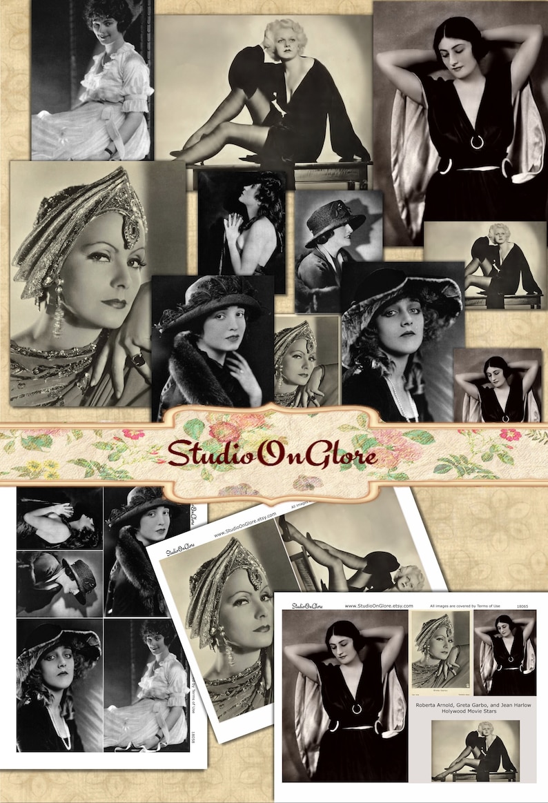 Vintage Movie Star Photographs. Hollywood Film Stars. Silver - Etsy