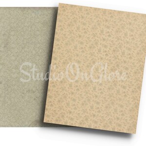 8.5x11 Paper Pack Neutrals & Grunge Floral, Damask Backgrounds, Lining ...