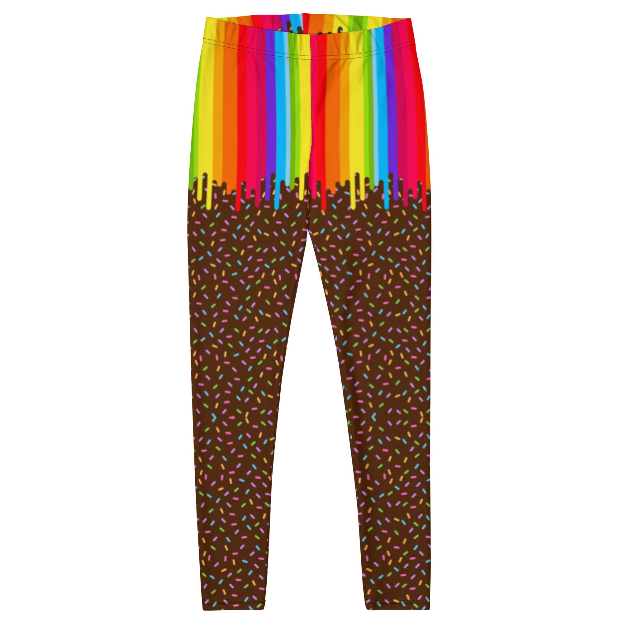 Candy Pants Chocolate Icing and Rainbow Sprinkles Leggings for ...