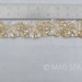 Rhinestone Applique Crystal Trim Hotfix Applique Bridal - Etsy