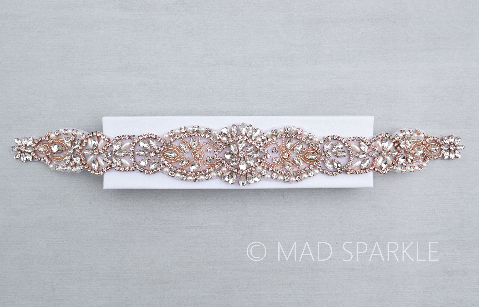 Rhinestone Applique Crystal Trim Hotfix Applique Bridal - Etsy