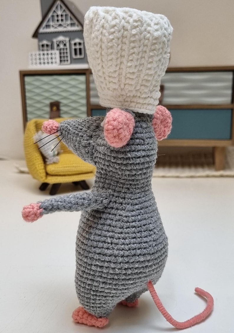 Mini Rat Chef | Amigurumi Pattern - Etsy