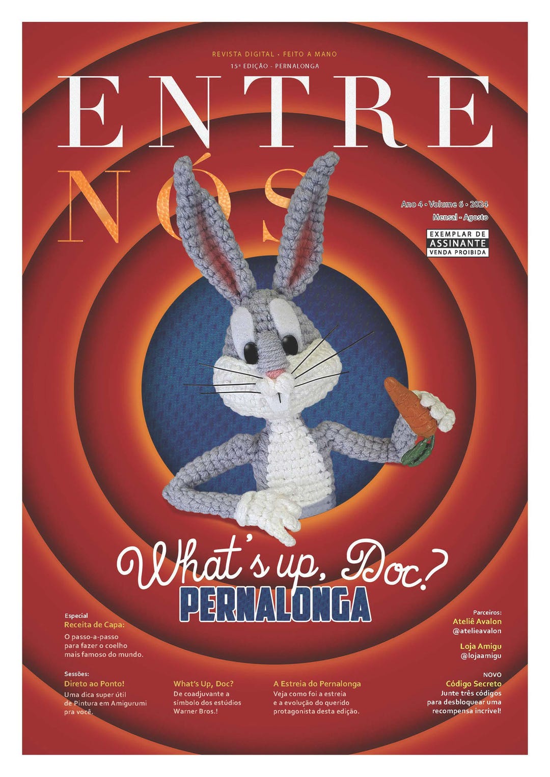 Bug Bunny | Amigurumi Pattern - Etsy