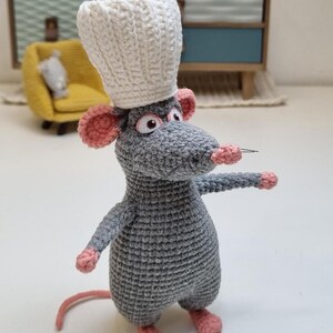 Mini Rat Chef | Amigurumi Pattern - Etsy